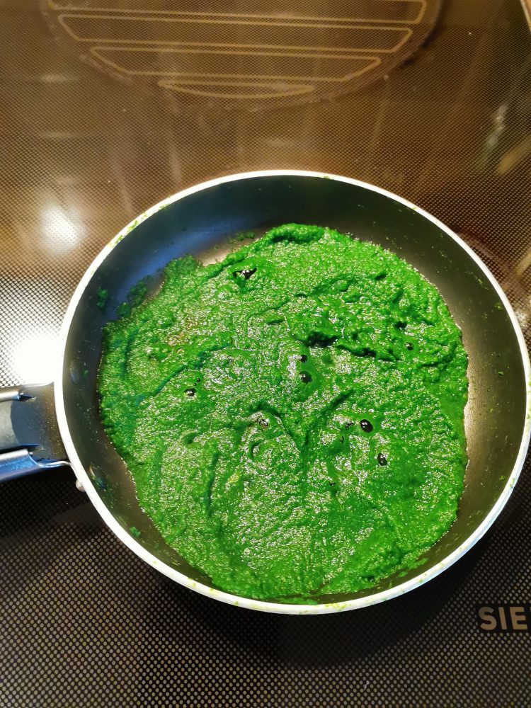 Teriyaki Salmon with wasabi pesto and sweet potato puree – Cocina de Vale